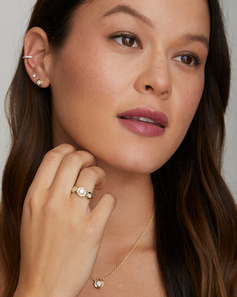 Round Edge Diamond Ring – Jamie Wolf